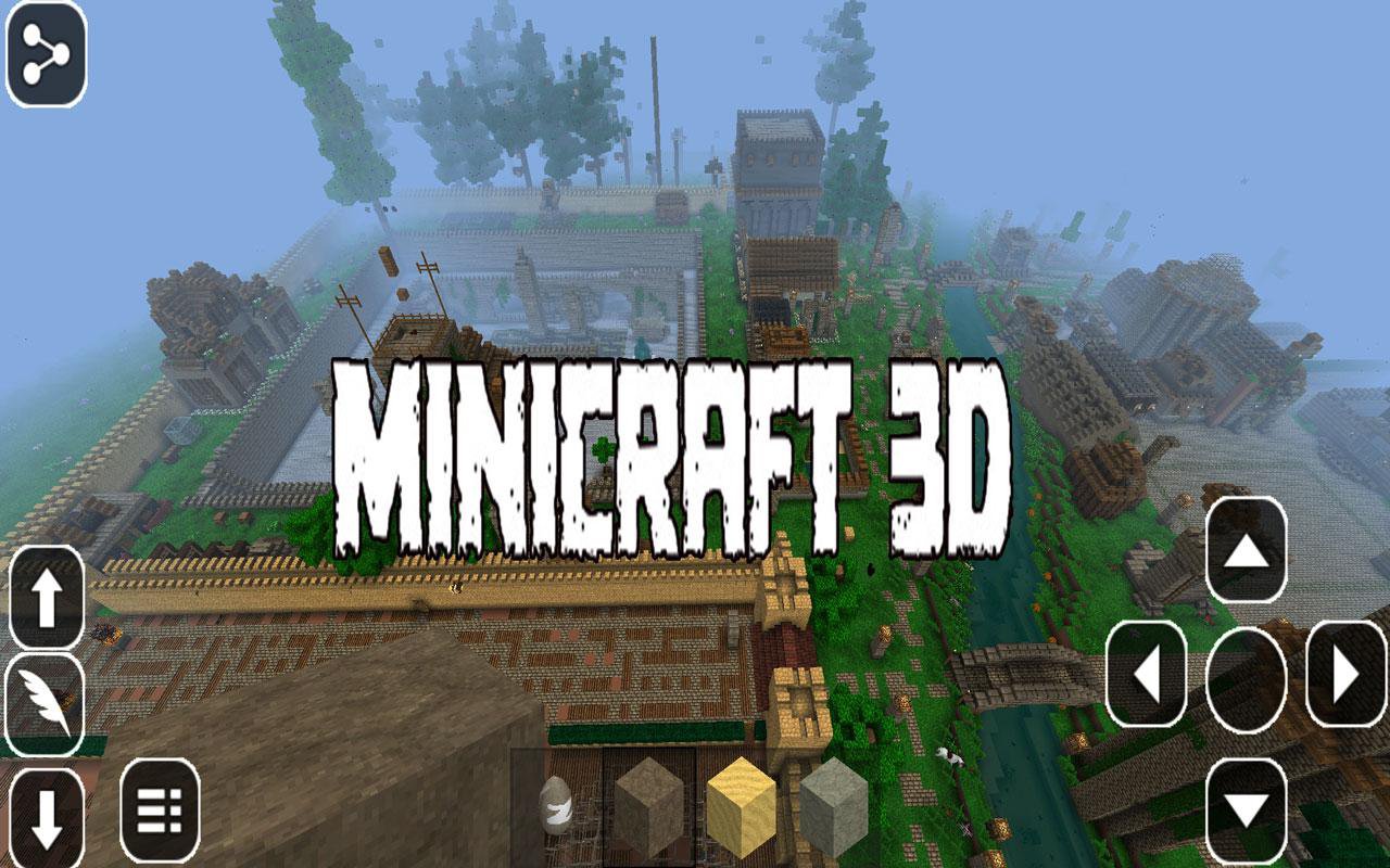 Minicraft Town Block World Building安卓版游戏APK下载