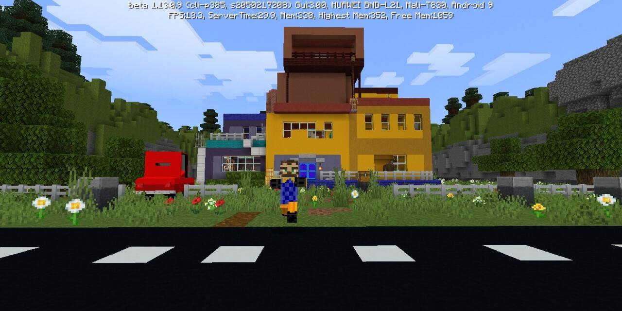 Map Hello Neighbor for MCPE APK für Android herunterladen