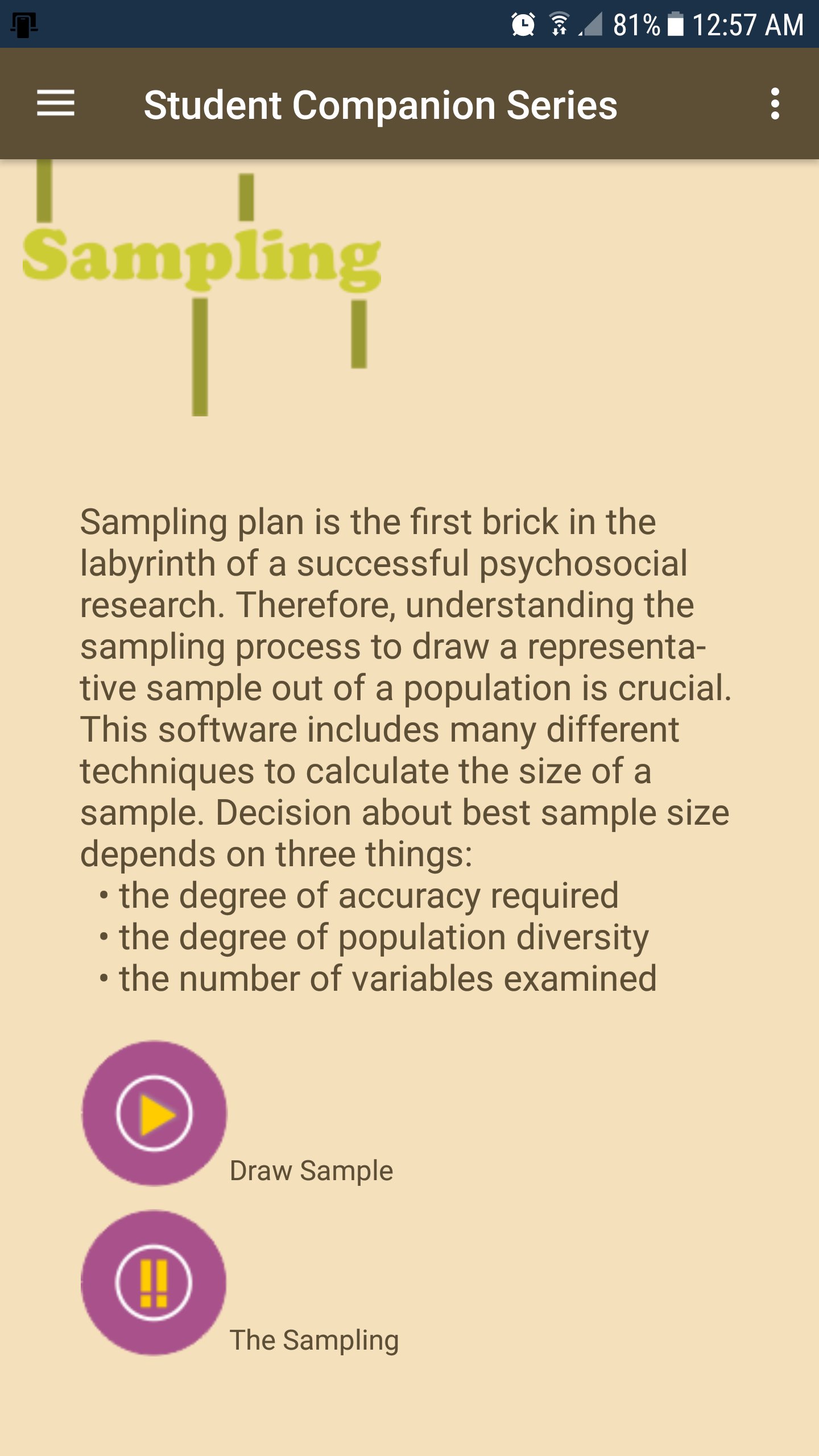 Sampling APK for Android Download