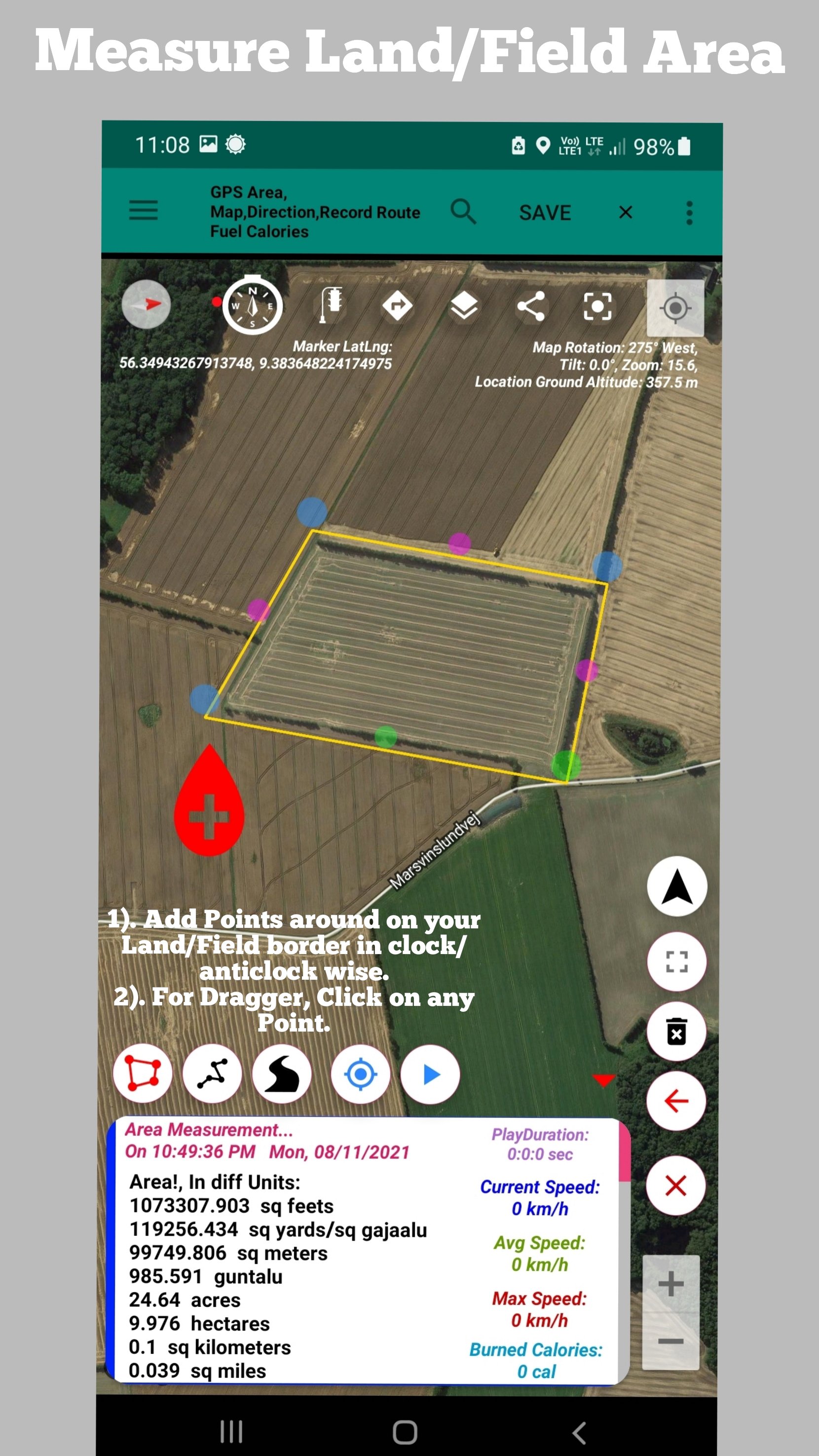 GPS Area, Map,Direction,Record APK for Android Download