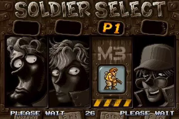 Metal Slug Character Select