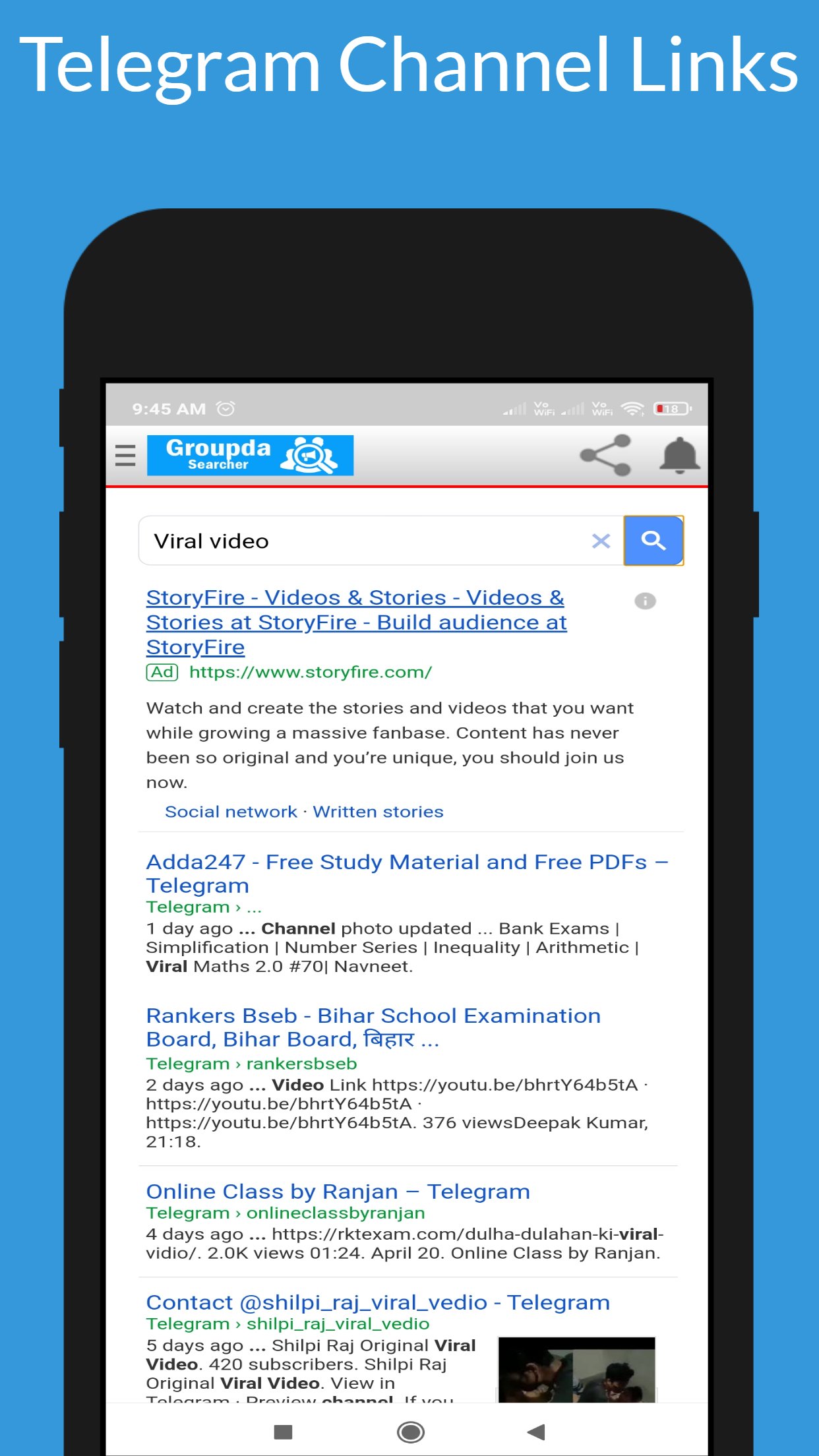 Groupda - Tele Group Searcher APK for Android Download
