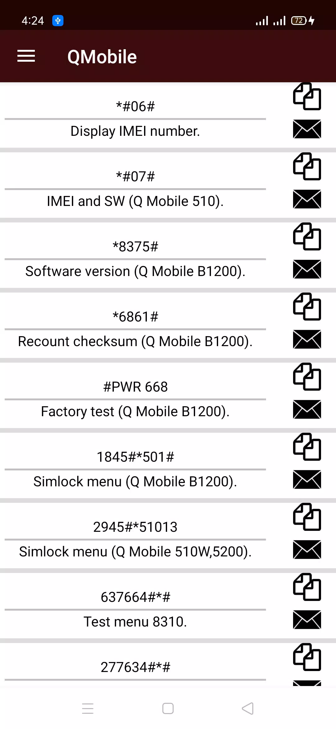 Secret Codes Of Mobile