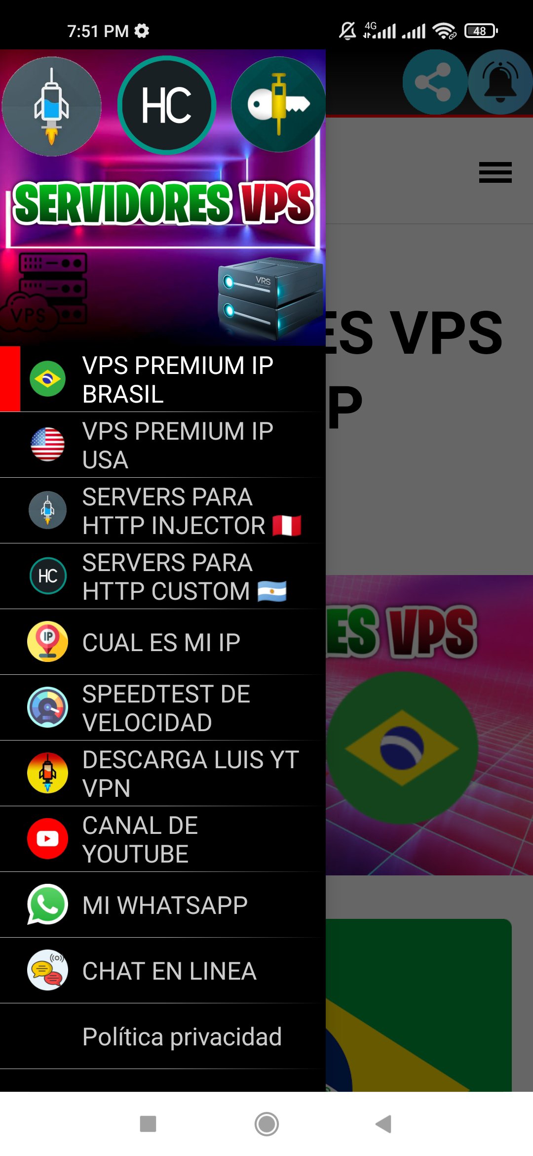 Servidores Vps APK for Android Download
