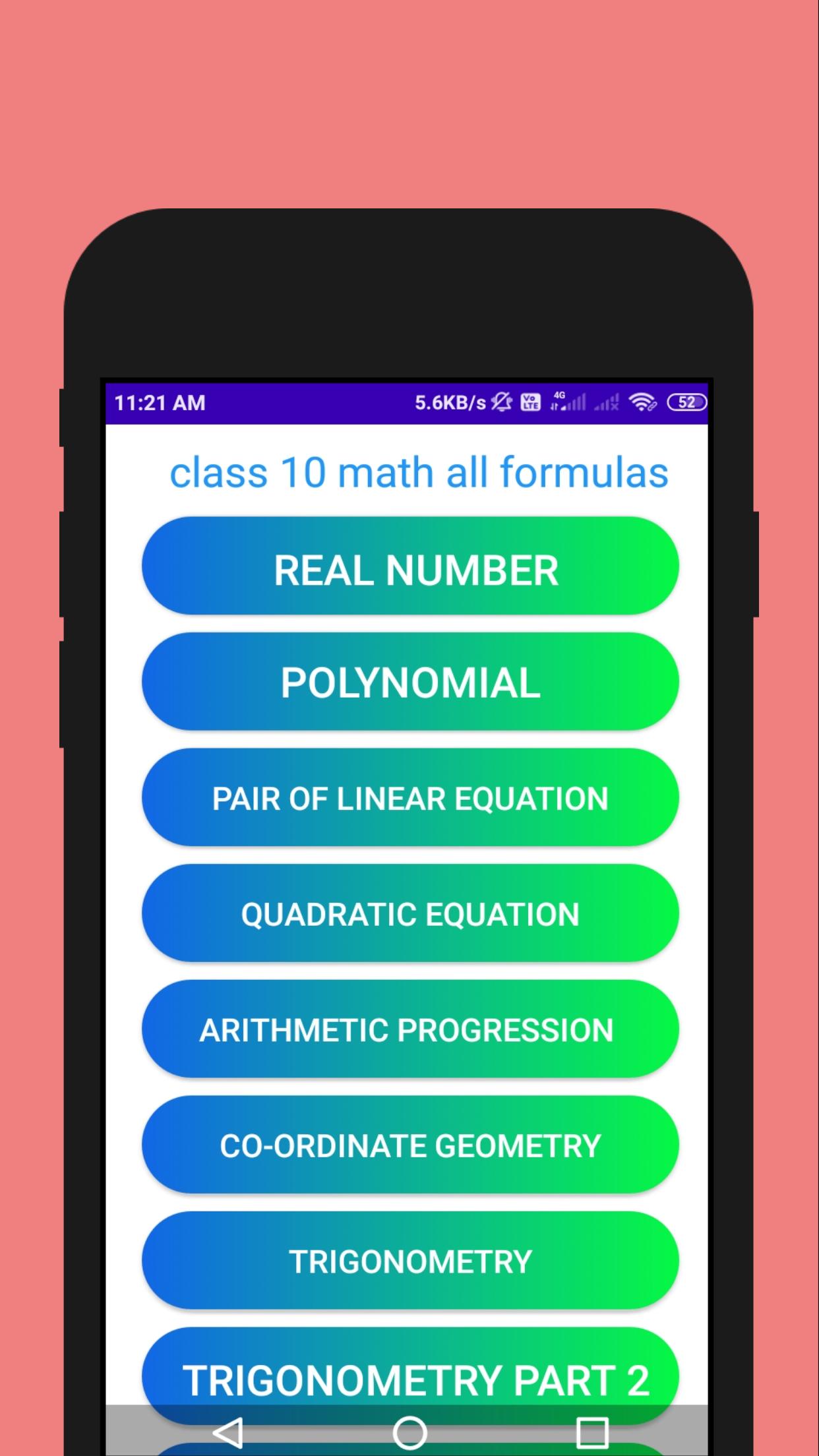 Class 10 Math Formula APK Android class-10-math-formula-apk-android