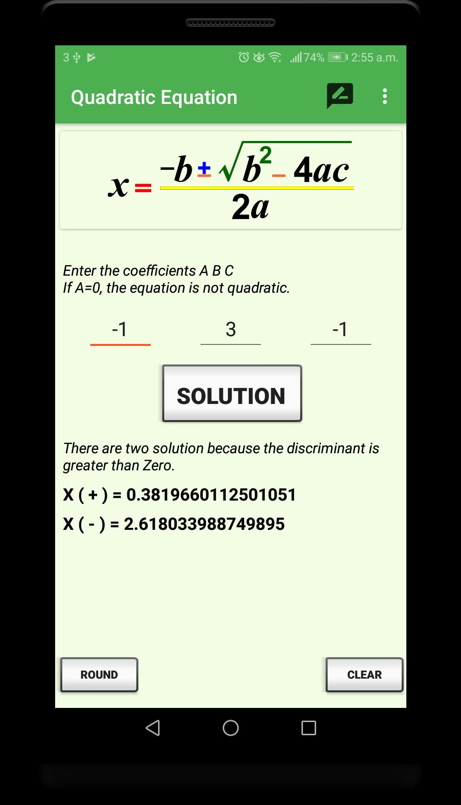 2019 Quadratic Equation Solver APK for Android Download 2019 Quadratic Equation Solver APK for Android Download