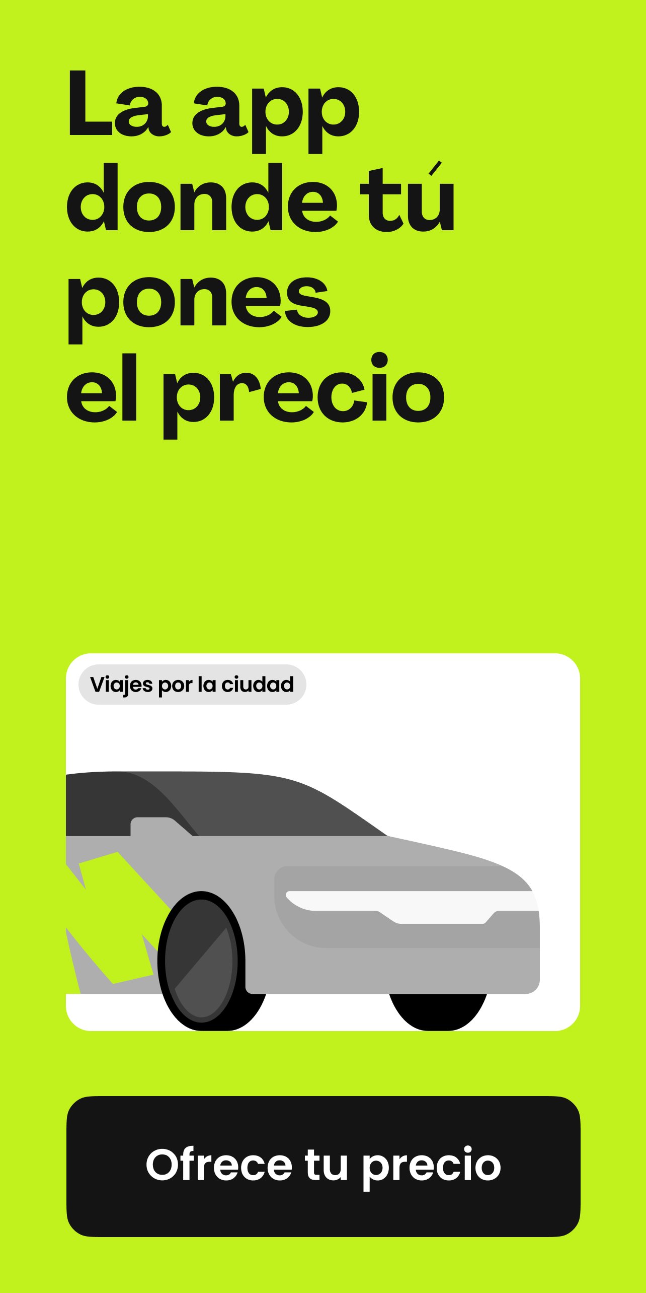 Descargar inDrive. Viajes a menor precio APK 5.116.0 para Android