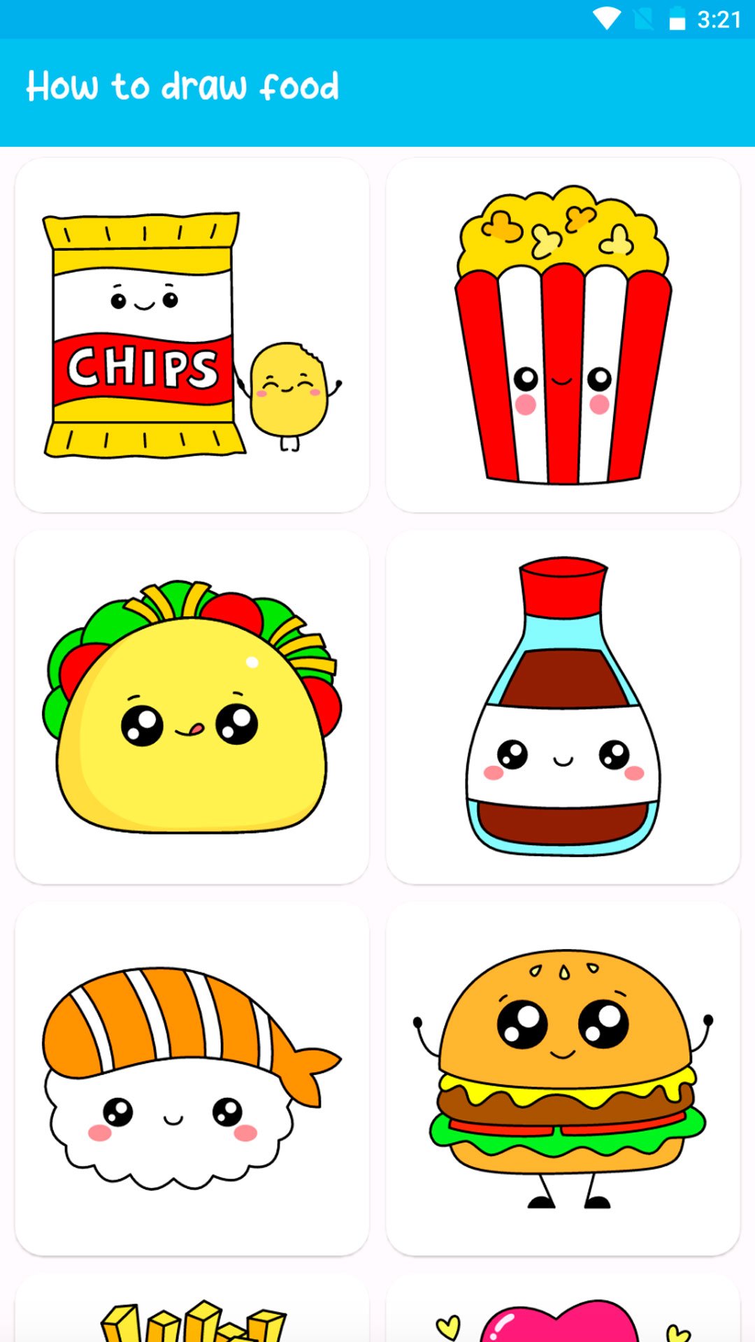 How to draw cute food APK for Android Download