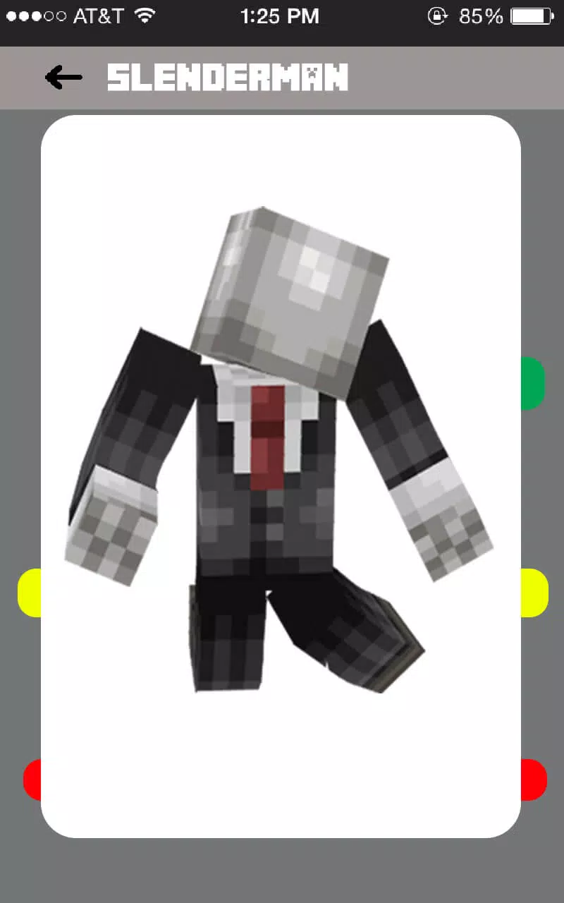 Slender Man Minecraft Skin