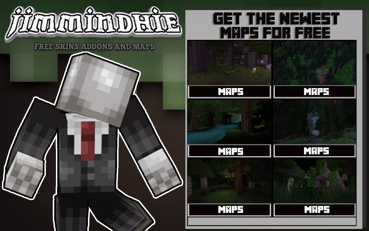 Slender Man Minecraft Skin