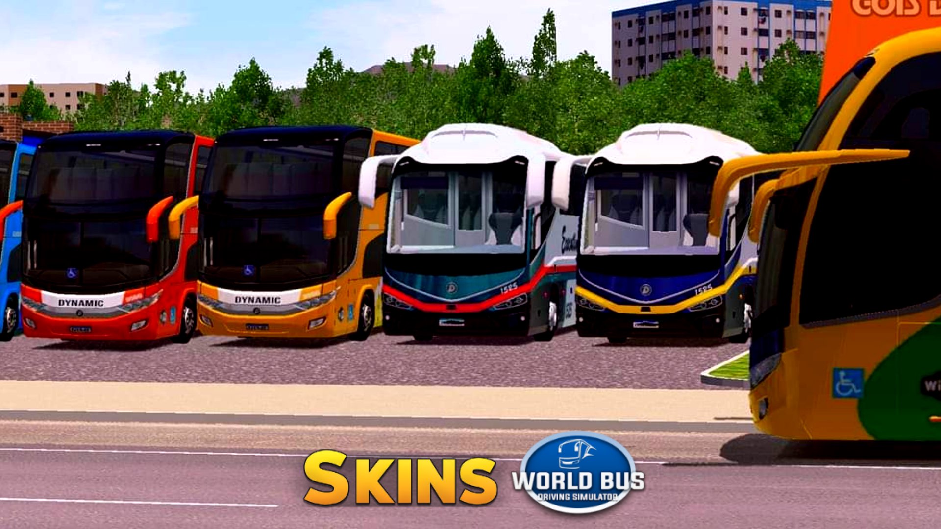 Skins World Bus Driving Simulator APK do pobrania na Androida