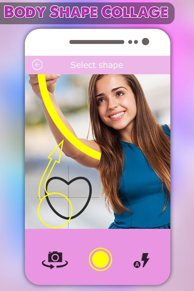 Selfie Symbol Collage - Body Shape Collage APK for Android Download