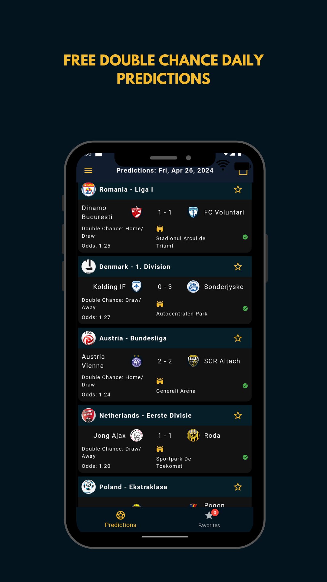Double Chance Betting APK for Android Download
