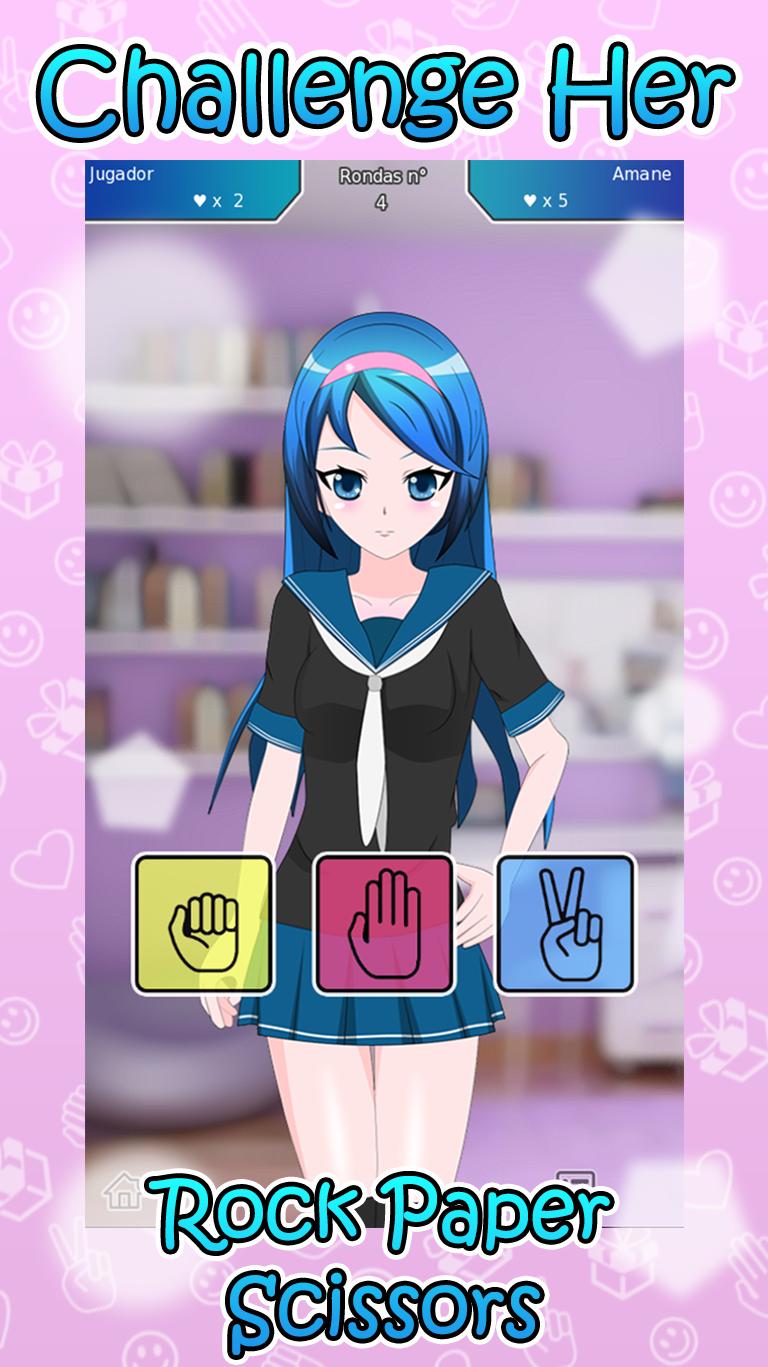 Android İndirme Için Rock Paper Scissors Sexy Anime Apk