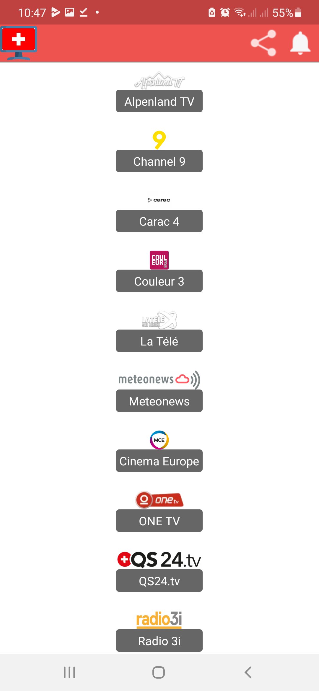 Switzerland TV APK Download for Android - Latest Version