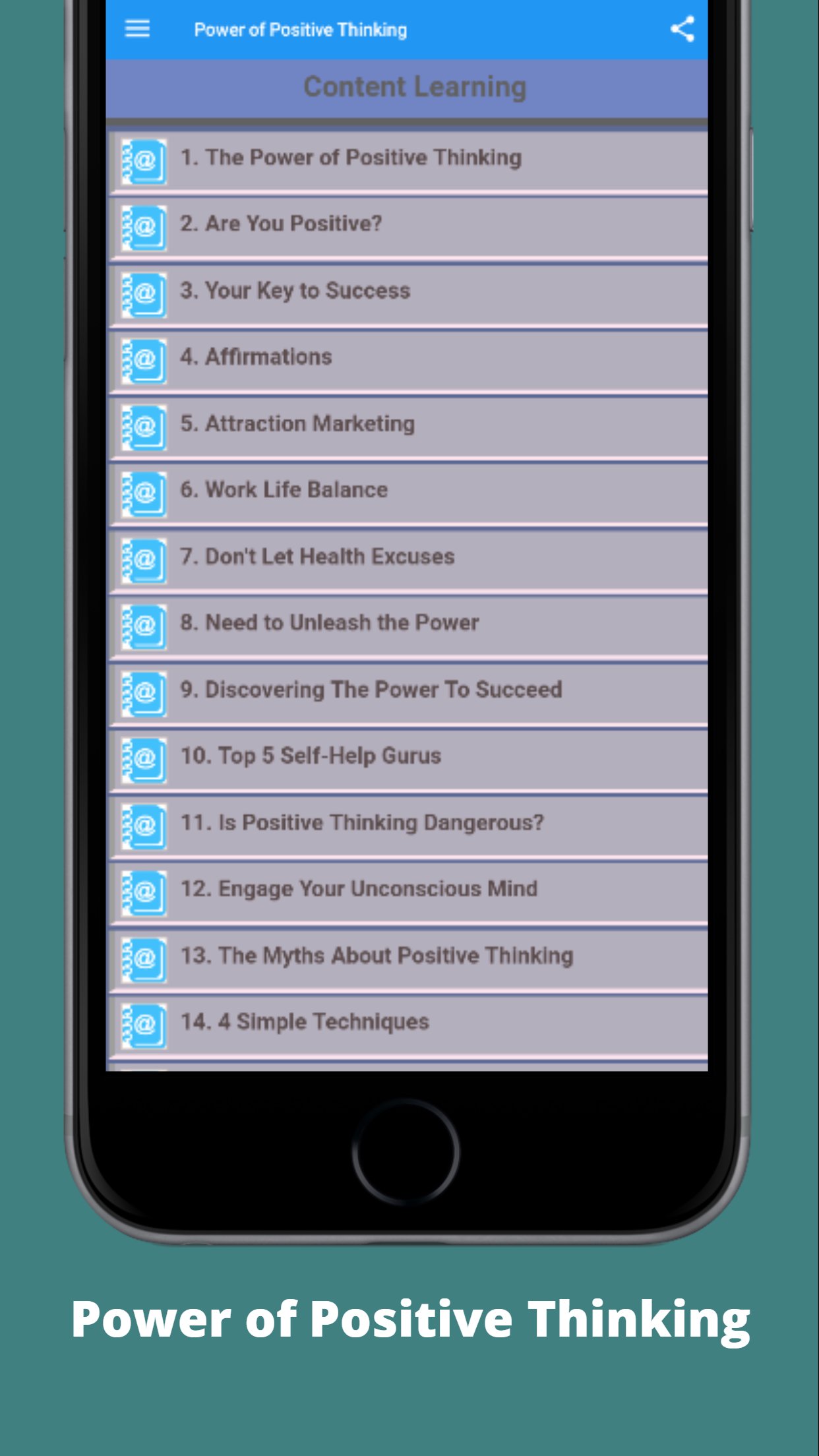 Power of Positive Thinking App Tips APK for Android Download