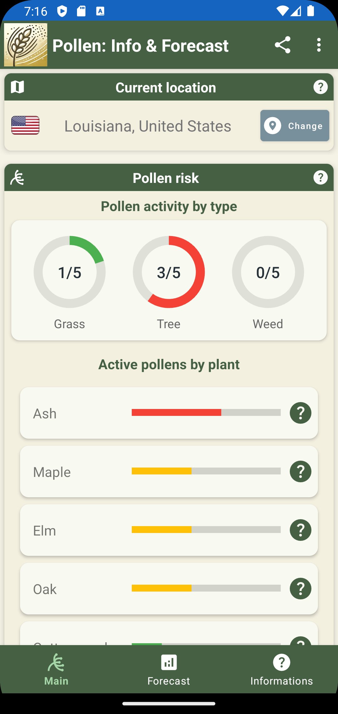 Pollen: Info & Forecast APK for Android Download