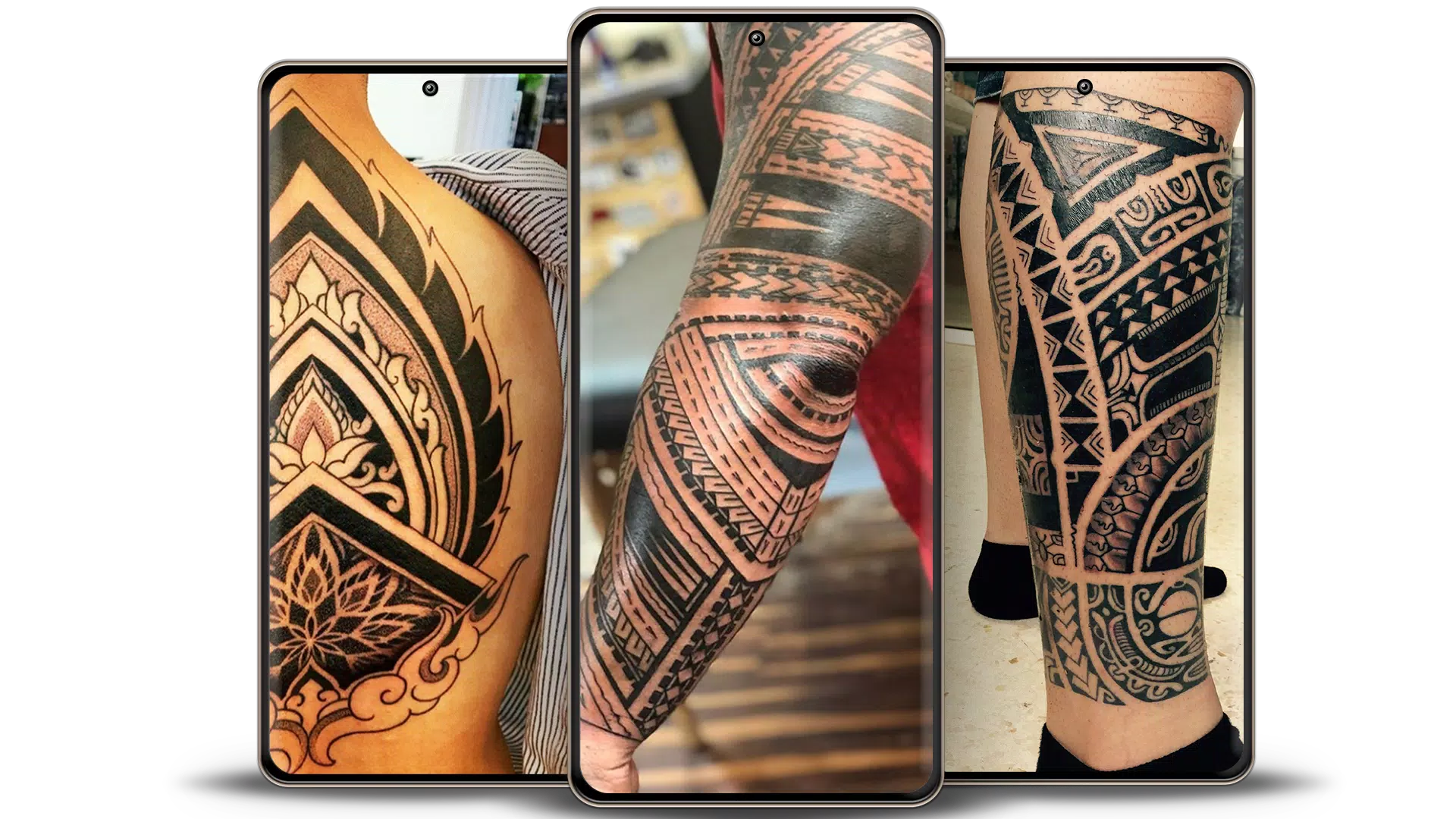 Polynesian Tattoo Quarter Sleeve