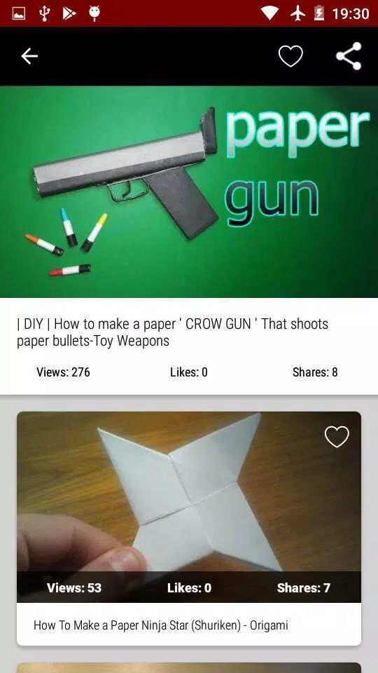 How To Make A Paper Gun That Shoots Paper Bullets