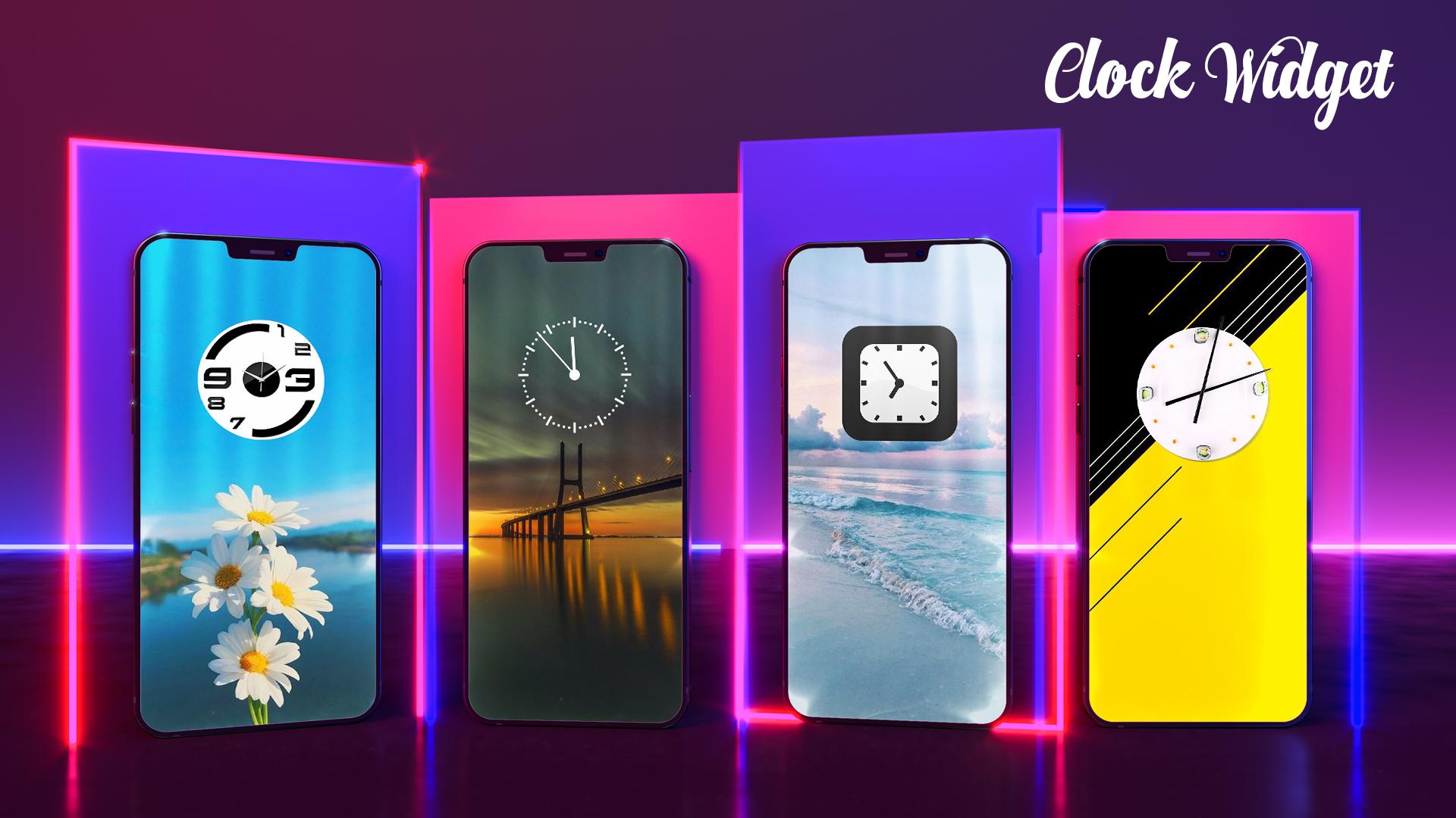 Android向けのanalog Clock Widget Apkをダウンロードしましょう