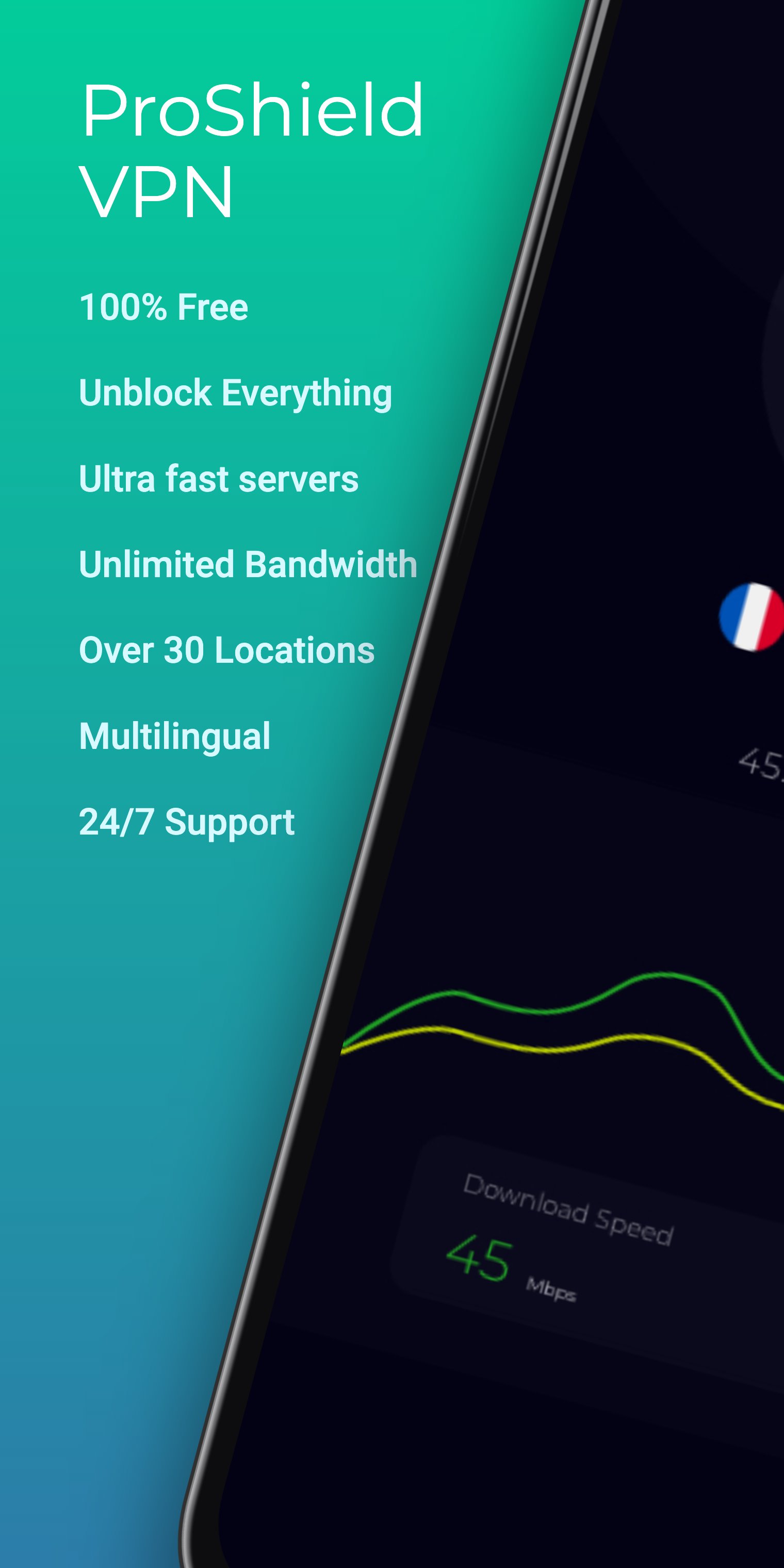Proshield VPN - Free Proxy & Fastest VPN servers APK Download for ...