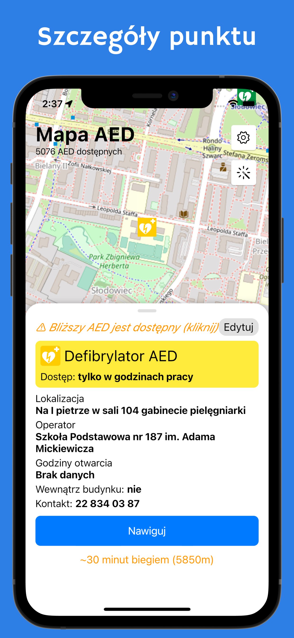 Descarga de APK de Mapa AED para Android