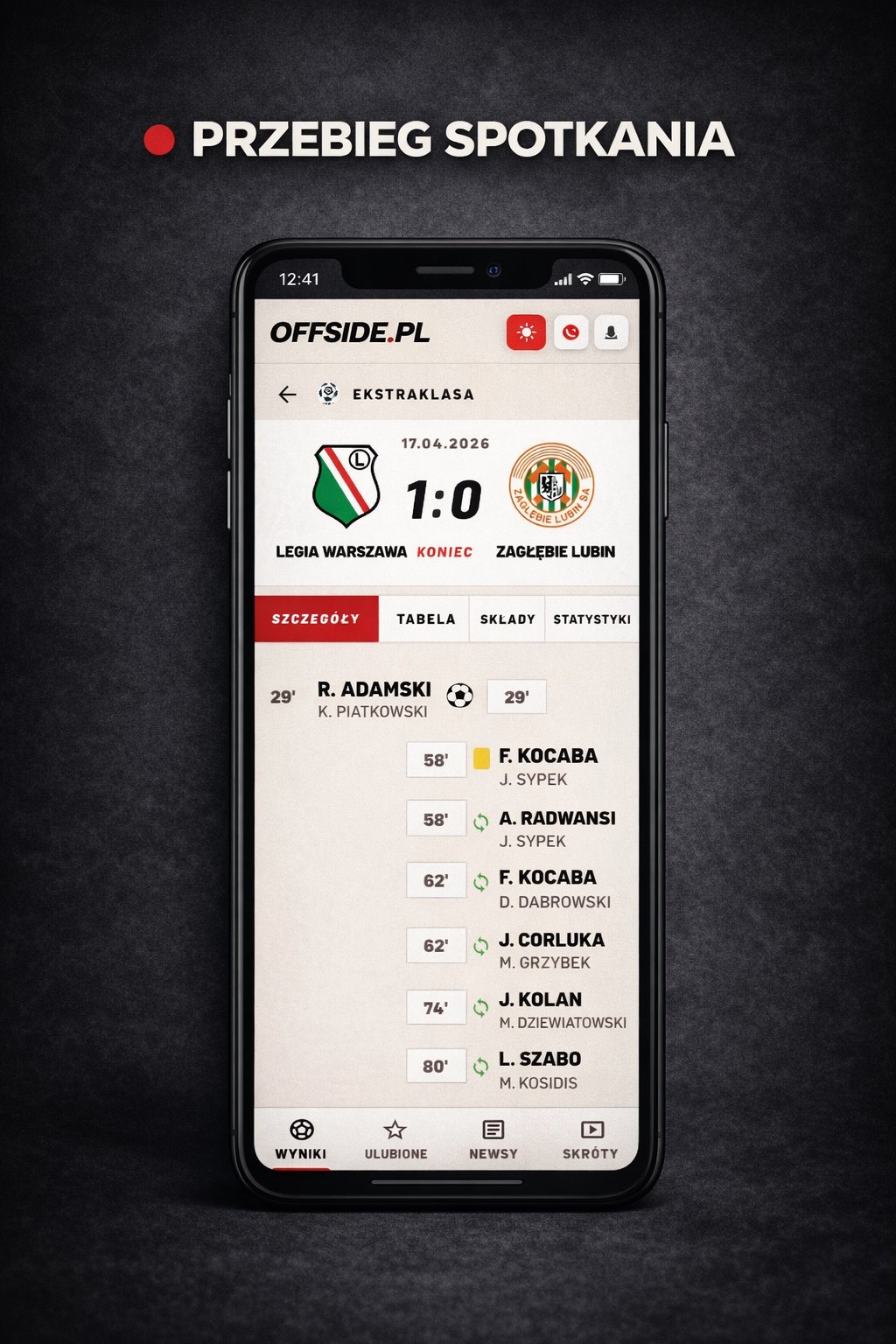 Offside: Livescore, news APK for Android Download
