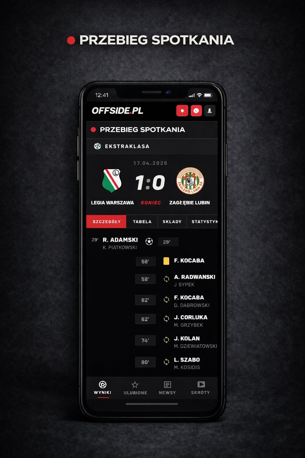 Offside: Livescore, news APK for Android Download