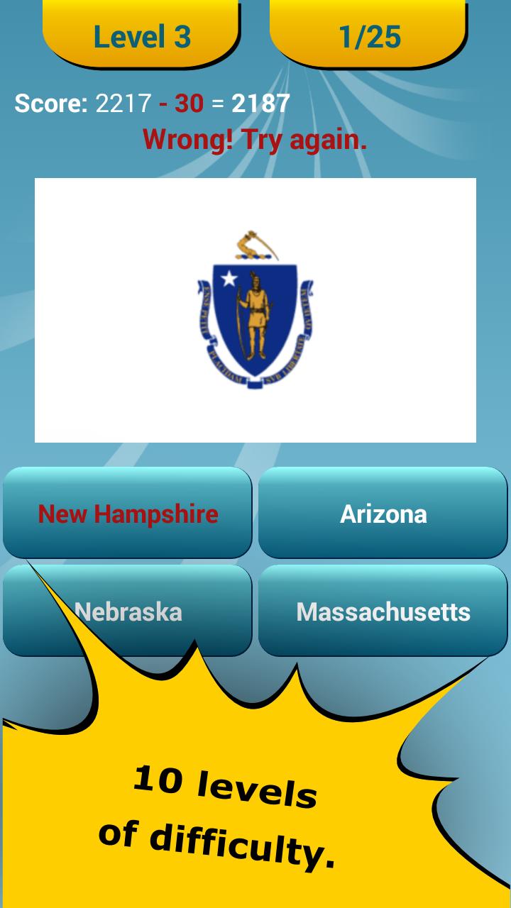 50 US States Quiz APK 50-us-states-quiz-apk