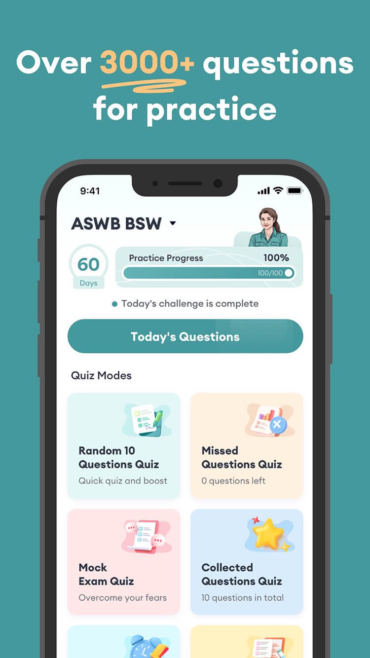ASWB® Exam Prep Practice 2025 APK for Android Download