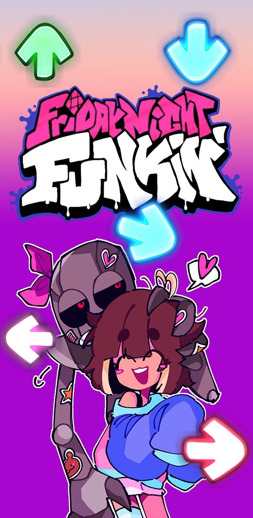 fnf QT lila Robot mod battle安卓版遊戲APK下載