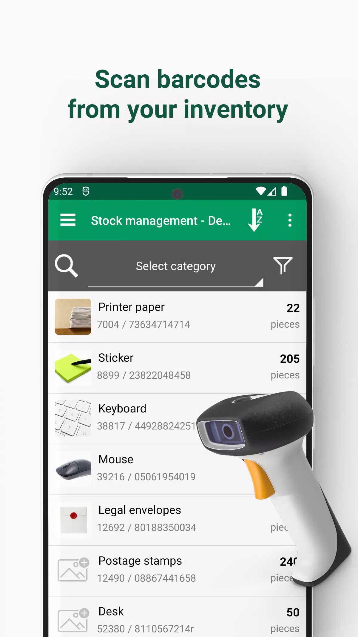 Stock Inventory App