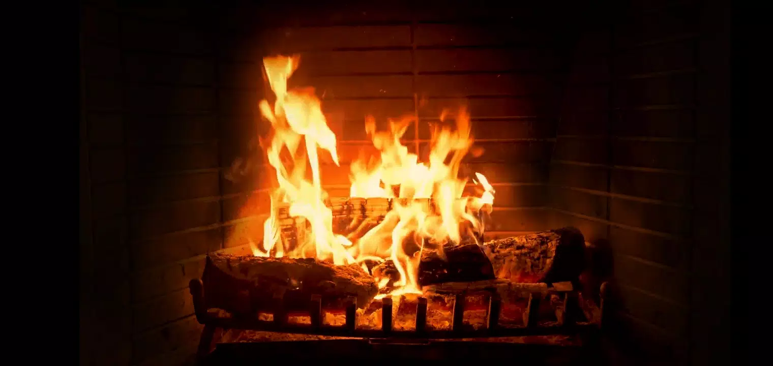 Romantic Fireplace Gif