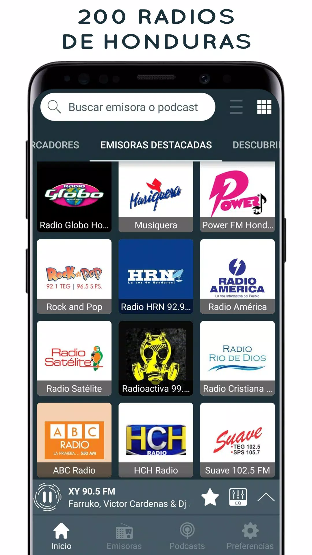 Descargar Radios de Honduras FM y Online APK para Android - Última Versión