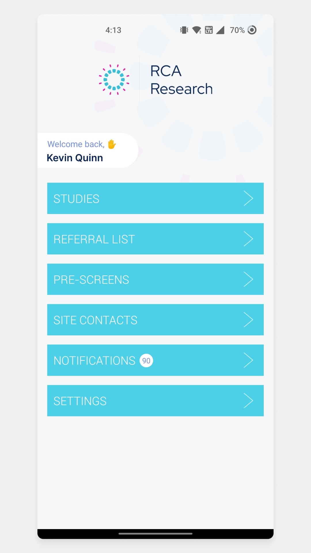 RCA Research APK للاندرويد تنزيل