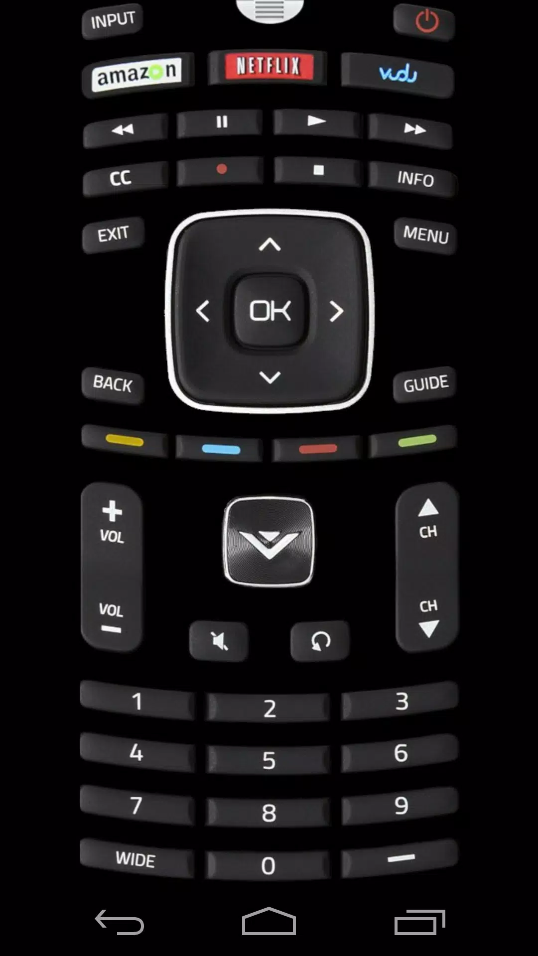 Vizio Remote