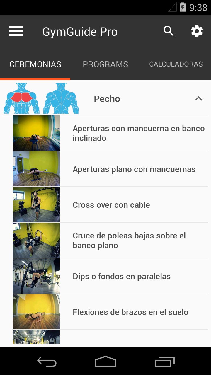Descarga de APK de GymGuide para Android