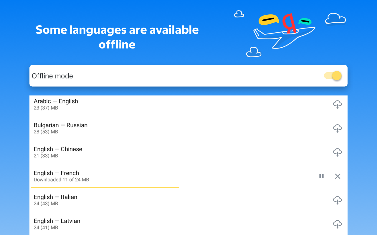 Yandextranslate Offline Translator And Dictionary For Android Apk Download