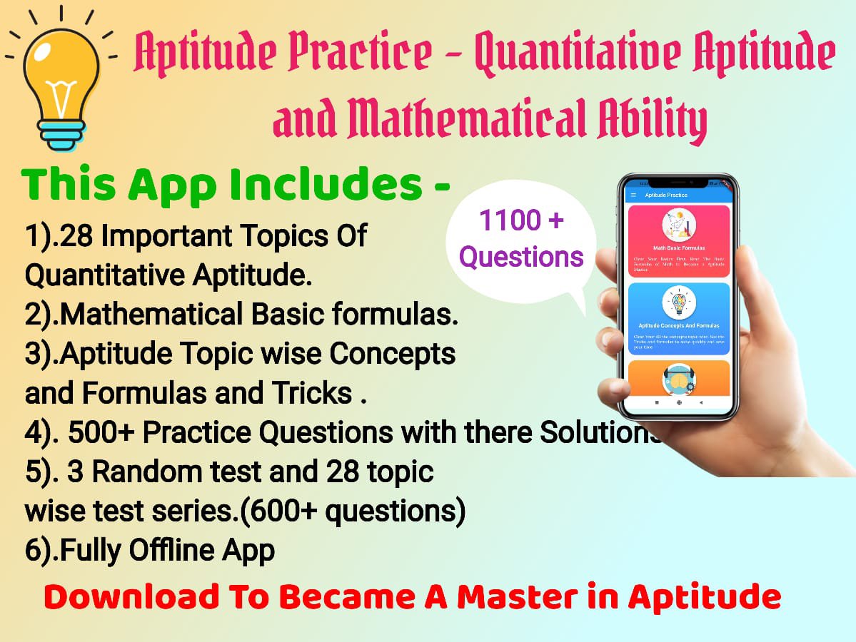 Quantitative Aptitude Practice APK for Android Download