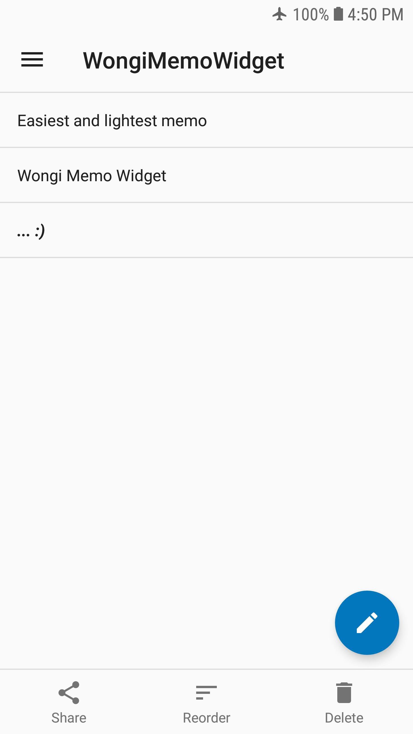 Wongi Memo Widget APK for Android Download