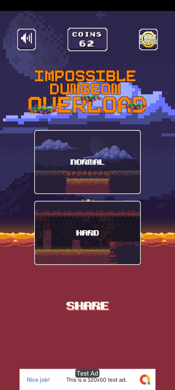 Descargar 8-Bit Impossible Dungeon APK Última Versión 1.5.3 para Android