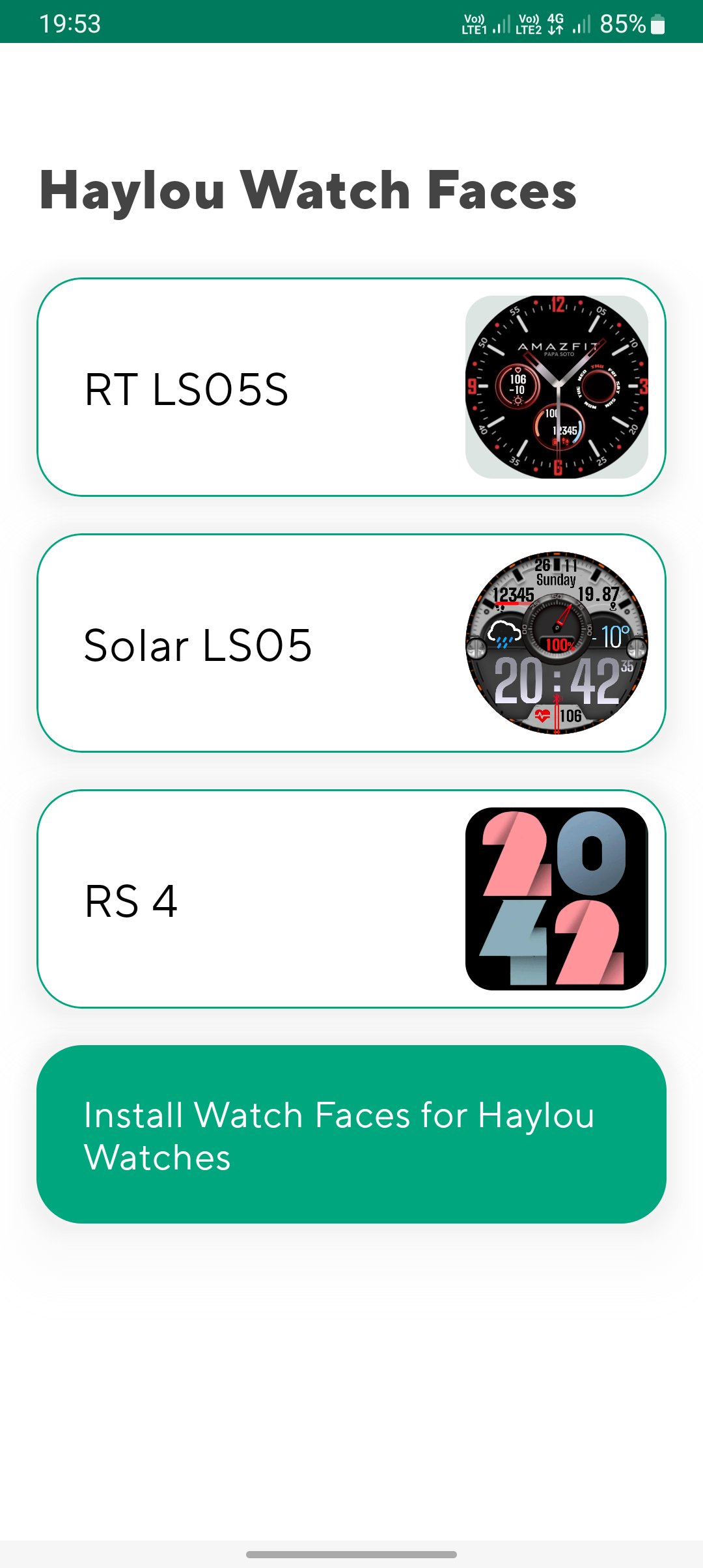 Haylou watch faces APK for Android Download