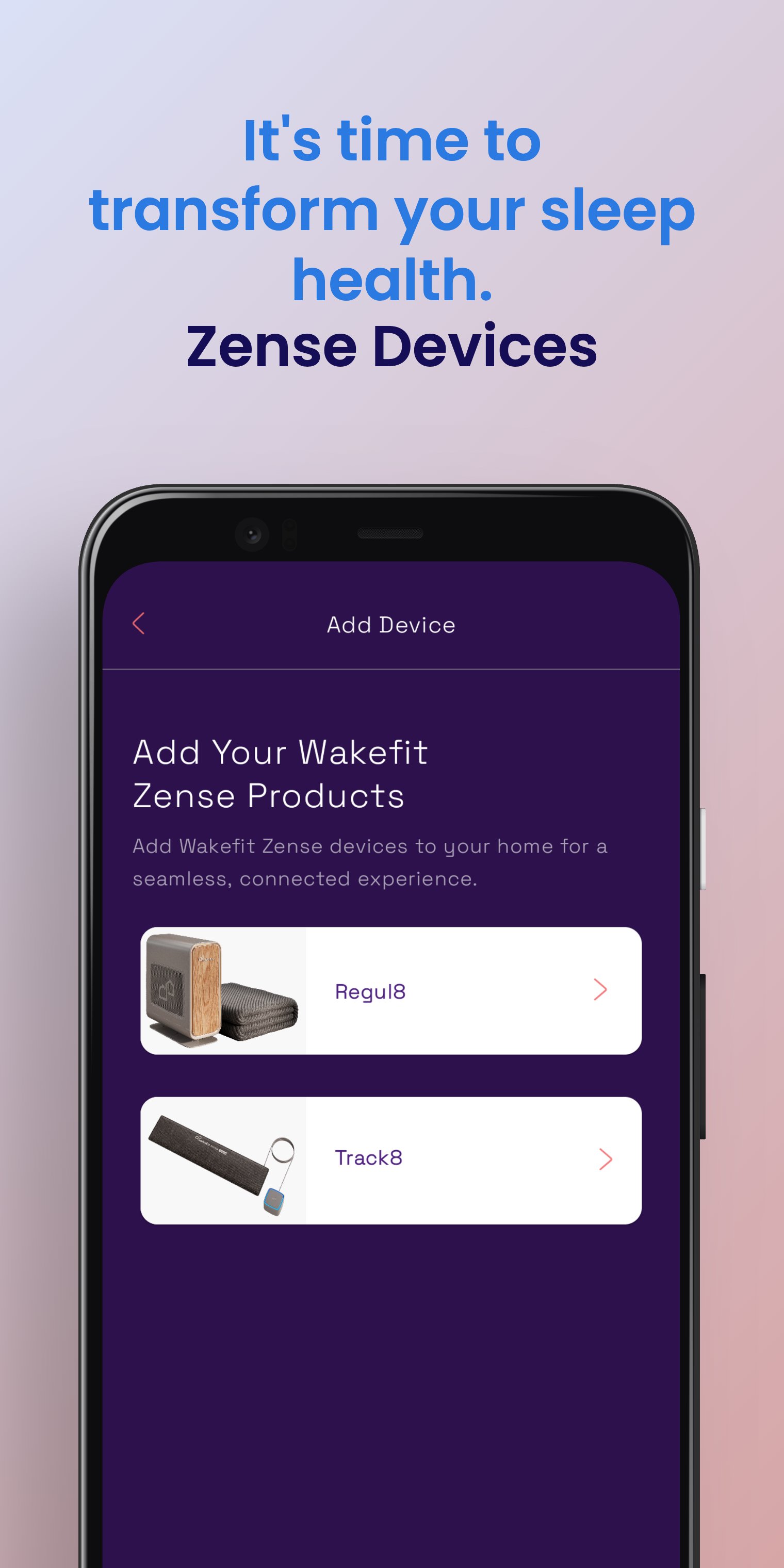 Wakefit Zense APK للاندرويد تنزيل