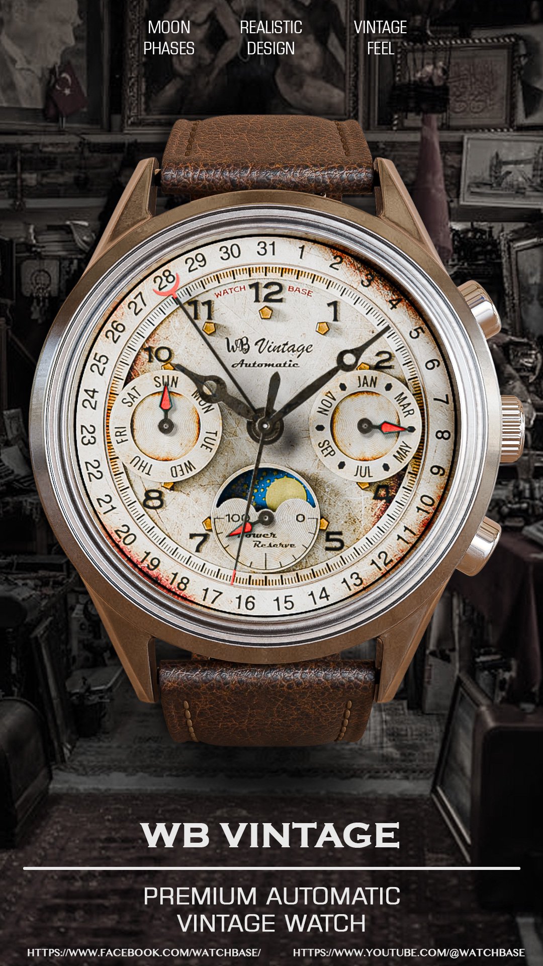 VINTAGE watch face Latest Version for Android