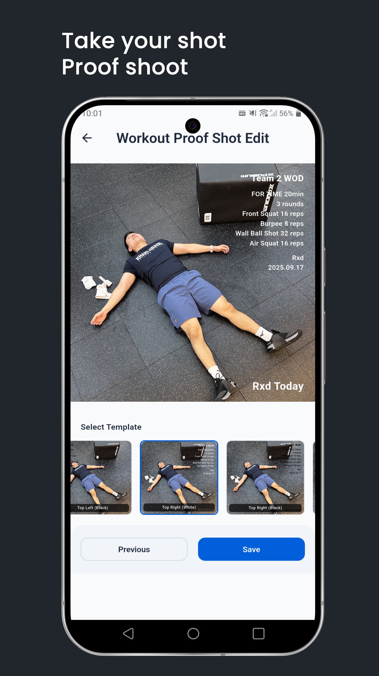 Rxd Today - WOD Tracker APK 1.0.9 pour Android Gratuit télécharger