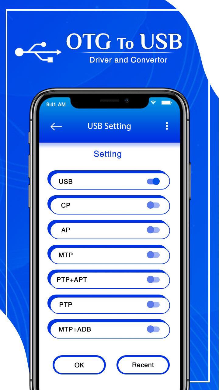 OTG USB Driver for Android: USB to OTG Converter APK voor Android Download