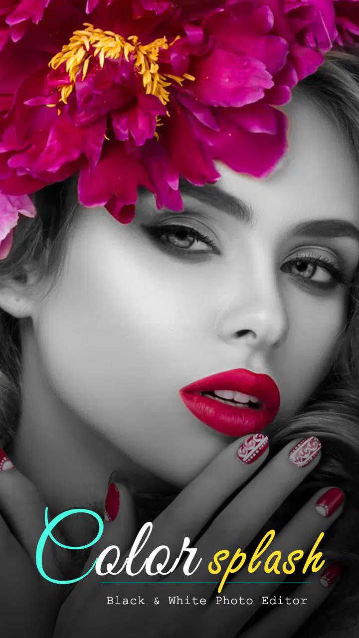 Black And White Color Splash Photography