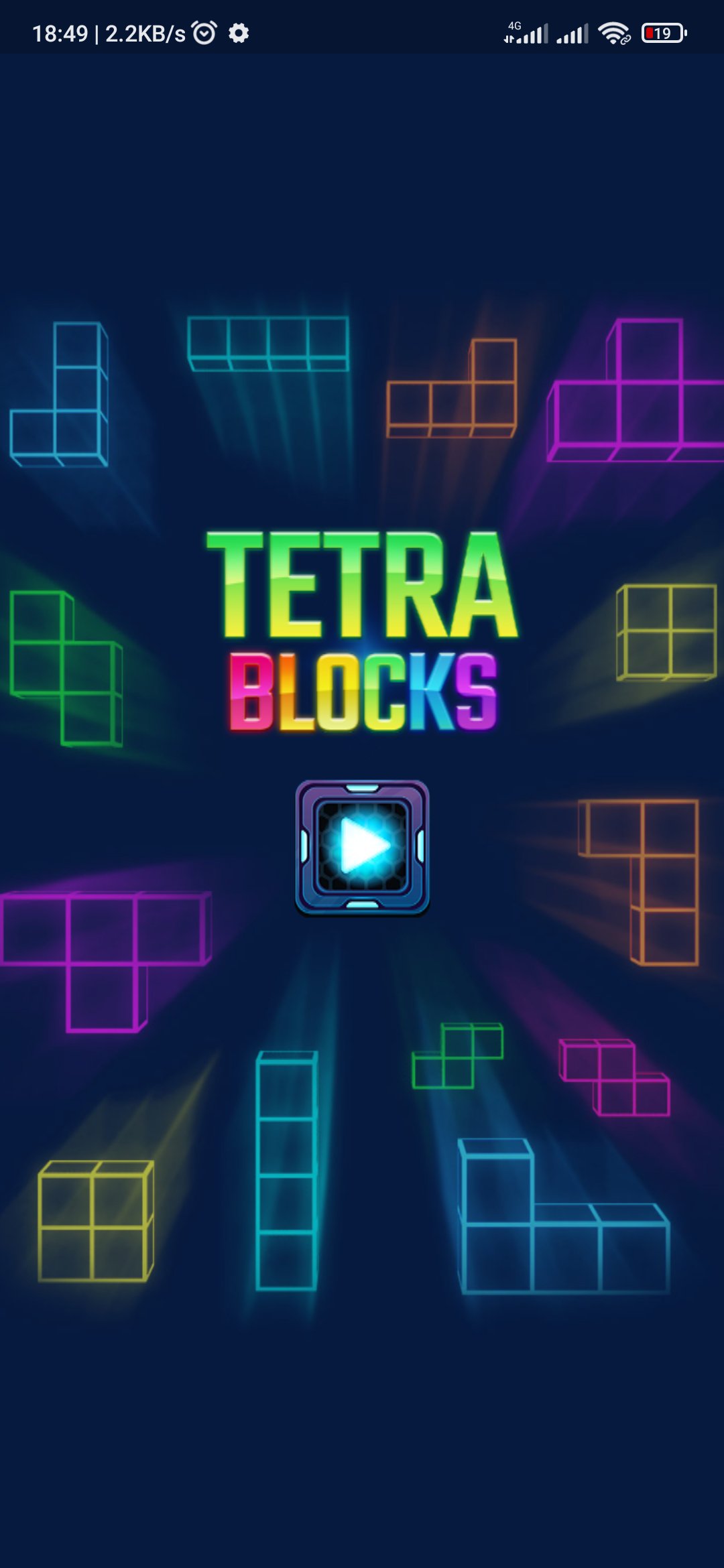 Descarga de APK de Tetra Blocks | Neon Tetris para Android
