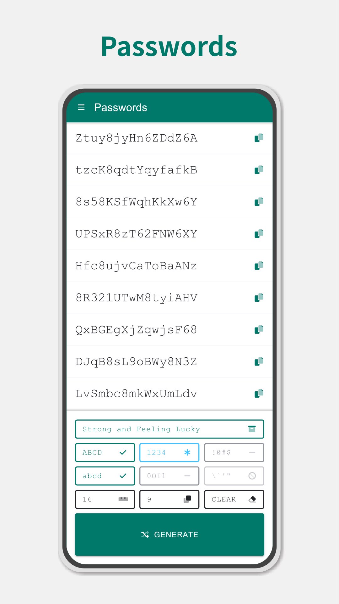 Passwords APK for Android Download