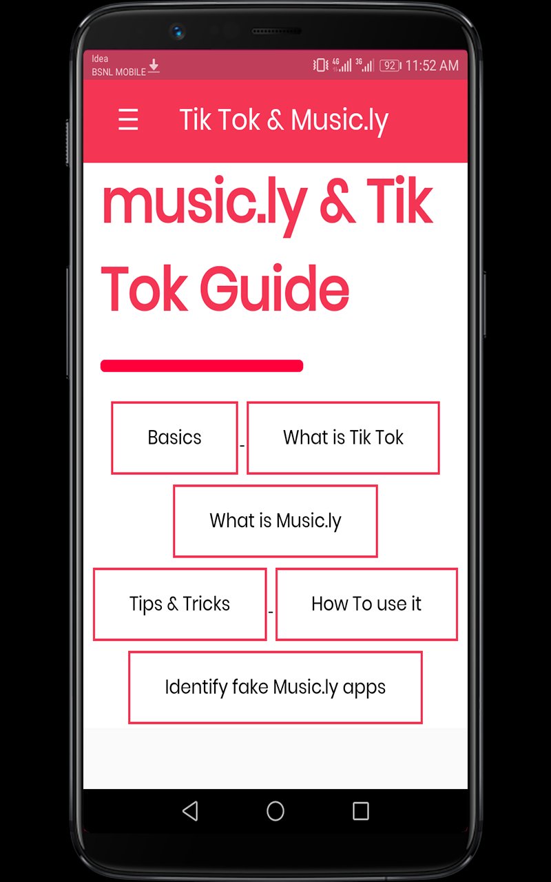 Android İndirme için Tik tok including musically free guide 2019 APK